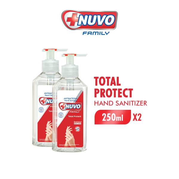 Jual Nuvo Hand Sanitizer Merah Total Protect Botol 250 ml x2 | Shopee ...