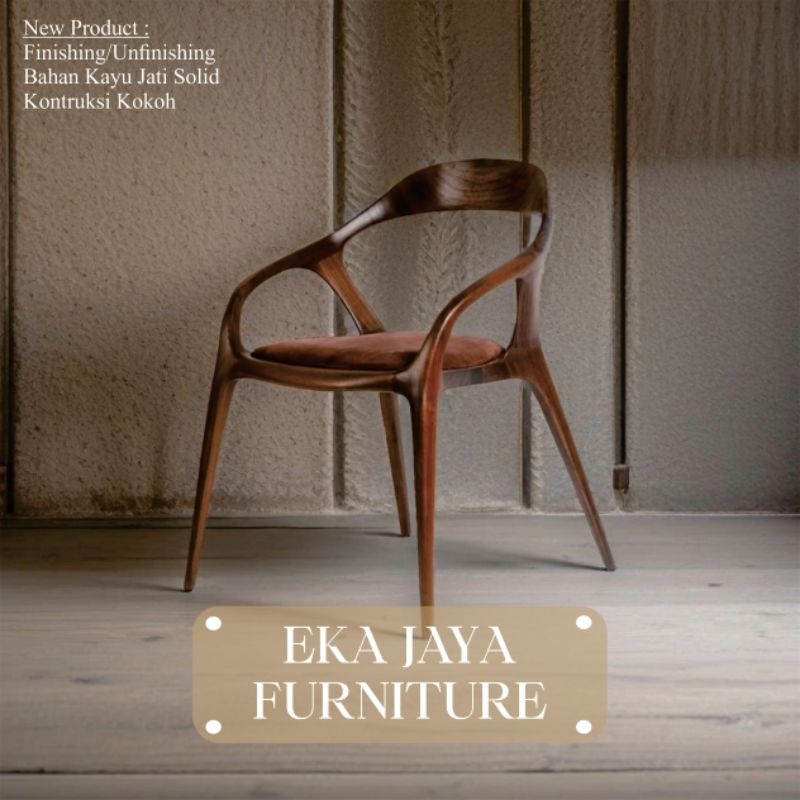 Jual Kursi Teras | Kursi Minimalis | Kursi aesthetic | Kursi Kantor ...