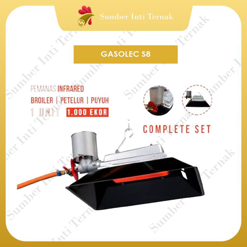 Jual Gasolec S8 - Pemanas Kandang Ayam Infrared - Alat Ternak Ayam Unggas | Shopee Indonesia