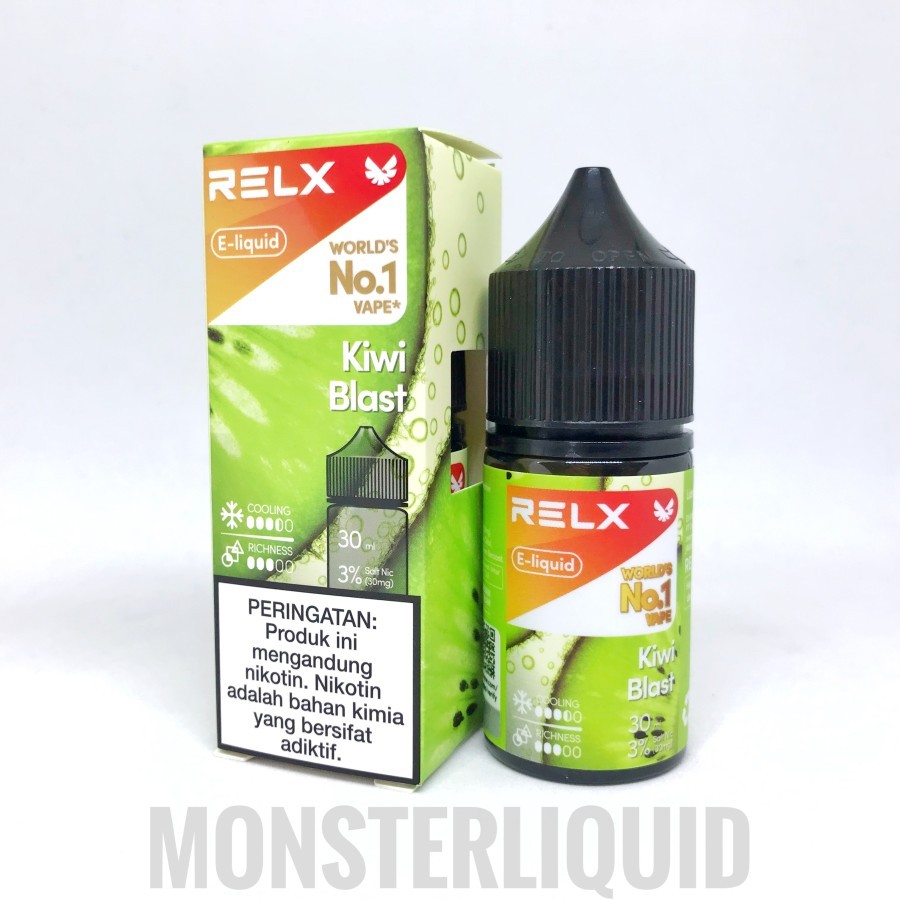 Jual SALT RELX KIWI BLAST 30MG 30ML | Shopee Indonesia