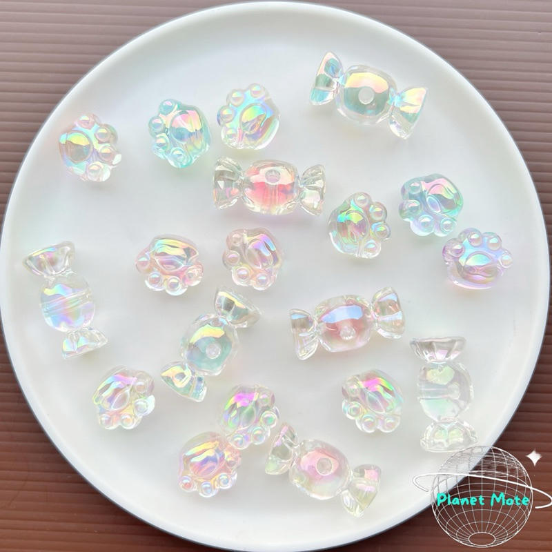 Jual Manik Mote Candy Luxury AB Paw Cat Premium (1 pcs) | Shopee Indonesia
