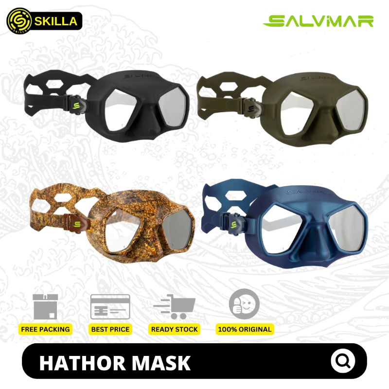 Jual Salvimar Hathor Mask Freediving Spearfishing | Shopee Indonesia