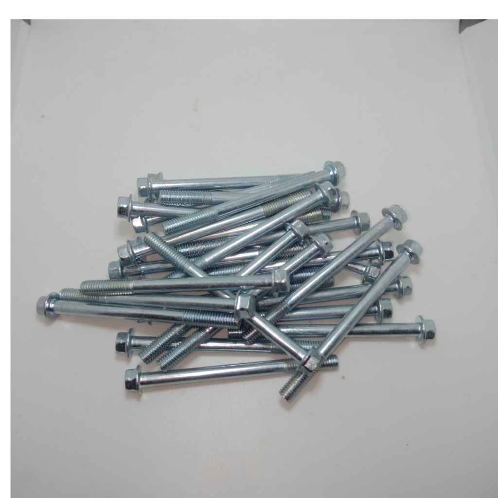 Jual Flange Bolt Baut Blok Mesin Baut CVT Kunci 8 Flange Bolt | Shopee ...