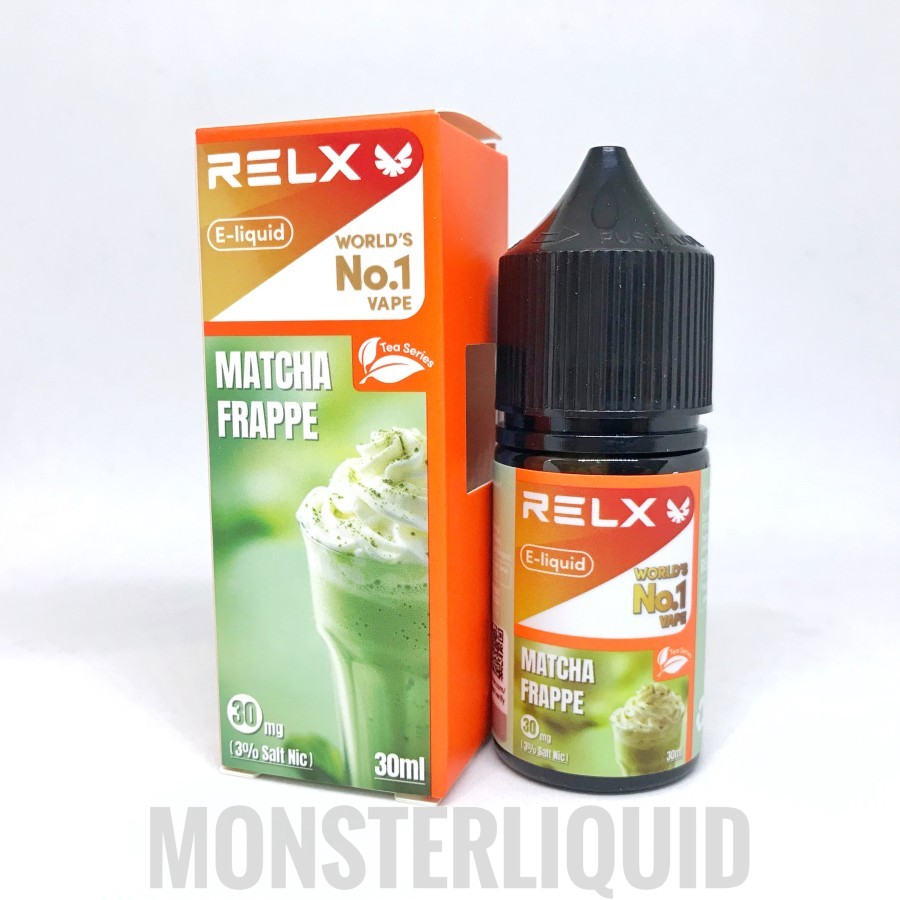 Jual SALT RELX MATCHA FRAPPE 30MG 30ML | Shopee Indonesia