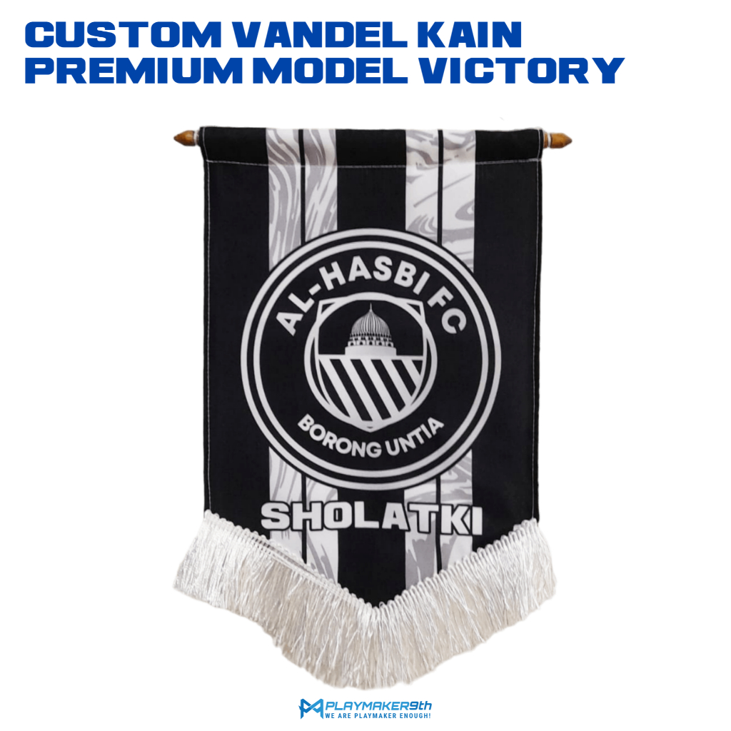 Jual Bendera Vandel Custom Sepakbola Futsal Premium Victory V2 - Custom ...