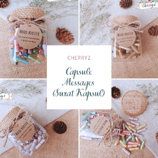 Jual Terjangkau Capsule Messages Surat Capsule JAR PLASTIK | Shopee Indonesia