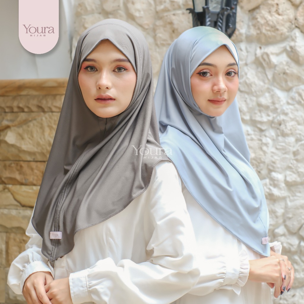 Jual Youra Hijab – Daily Hijab Clarisa Instan Size M | Bergo Non Pet ...