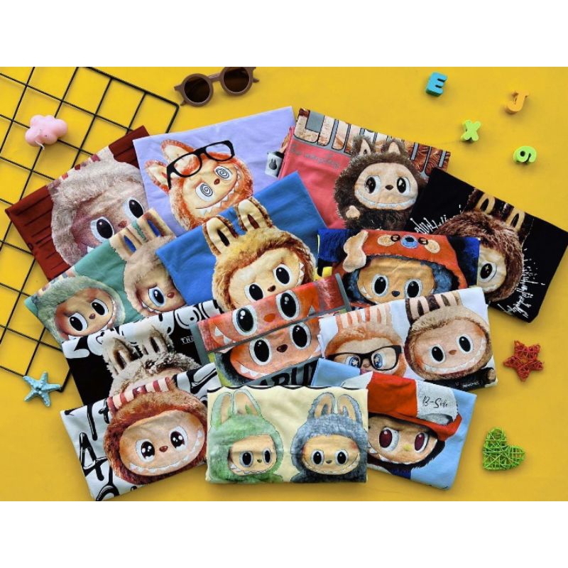 Jual LABUBU - BAJU ANAK LUCU BONEKA VIRAL TERBARU LABUBU KATUN 30S 1-12 ...