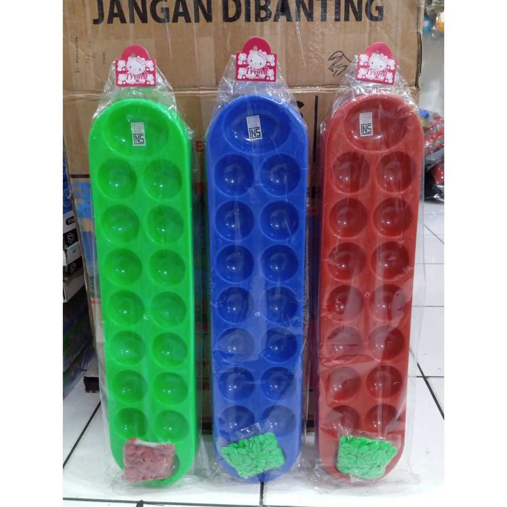 Jual Mainan jadul dakon kecil plastik anak/congklak bahan plastik ...