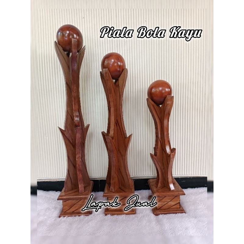 Jual Trophy Bola Kayu Kejuaraan 1 2 3. | Shopee Indonesia
