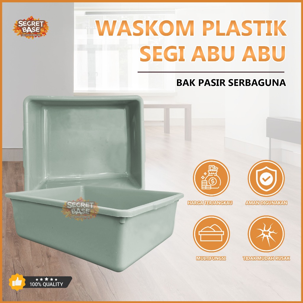 Jual BAK TAHU LITTER BOX - Besar / Bak Pasir Kucing / Box Ember Plastik ...