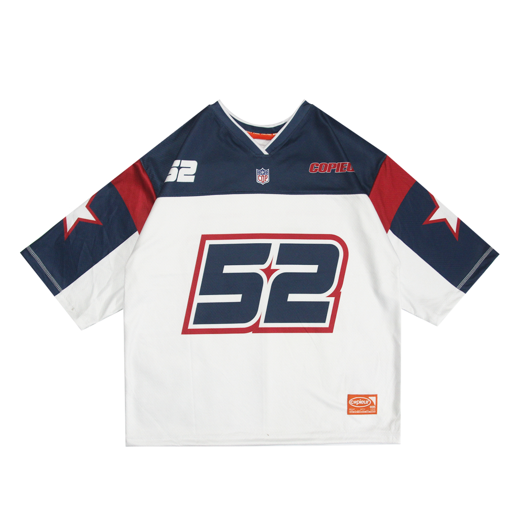 Jual COPIEUR /Jersey / NFL / The Captain 52 / Boxy Fit / Y2K/Jersey ...