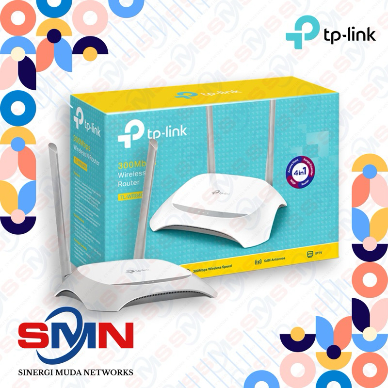 Jual TP-Link TL-WR840N 300Mbps Wireless N Router TP-LINK | Shopee Indonesia