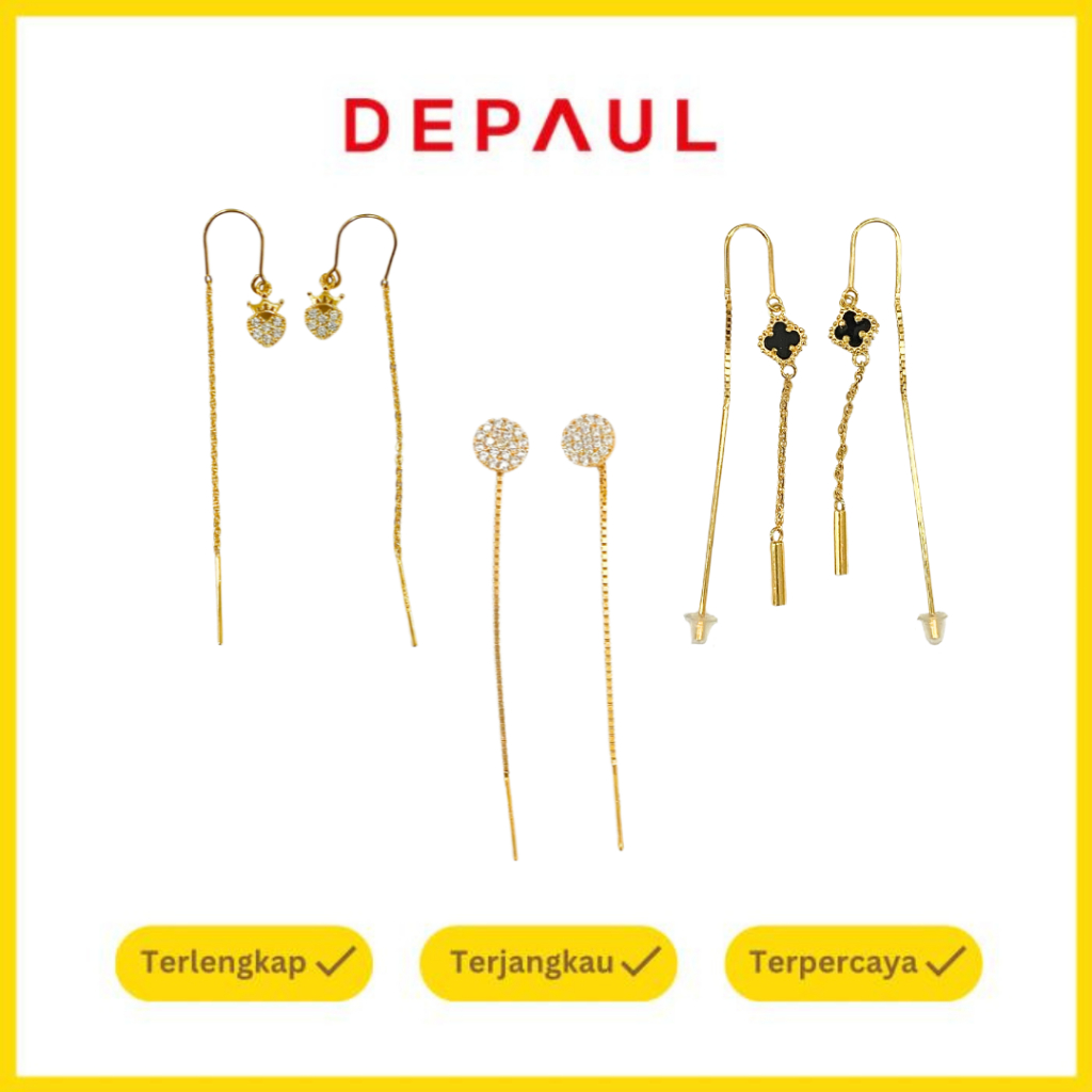 Jual Cincin Emas 16K Aveline (Koleksi Perhiasan Gold Fashion DEPAUL ...