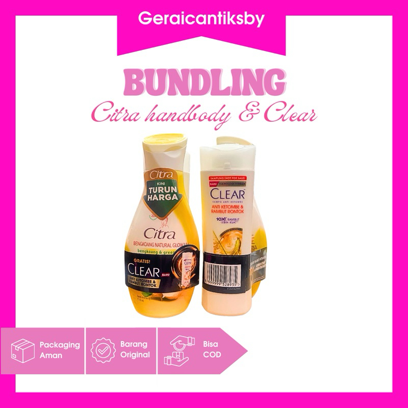 Jual CITRA Hand & Body Lotion Glowing White Bengkoang& Green Tea Pearly White - Banded Citra ...