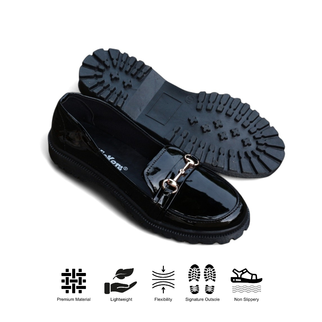 Jual Sepatu Docmart Wanita Loafers Terbaru 2024 Sarwendah Fashion Korea ...