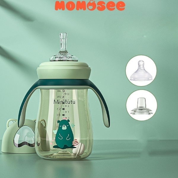 Jual Momosee Botol Susu Bayi 6 Bulan Botol Susu 3in1 PPSU Anti Kolik ...