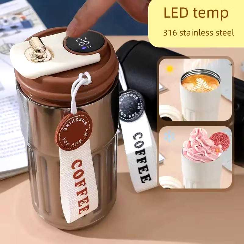 Jual Tumbler Vacum Coffe Mugs 460ml BM-24/Gelas Tumbler Gelas Estetik ...