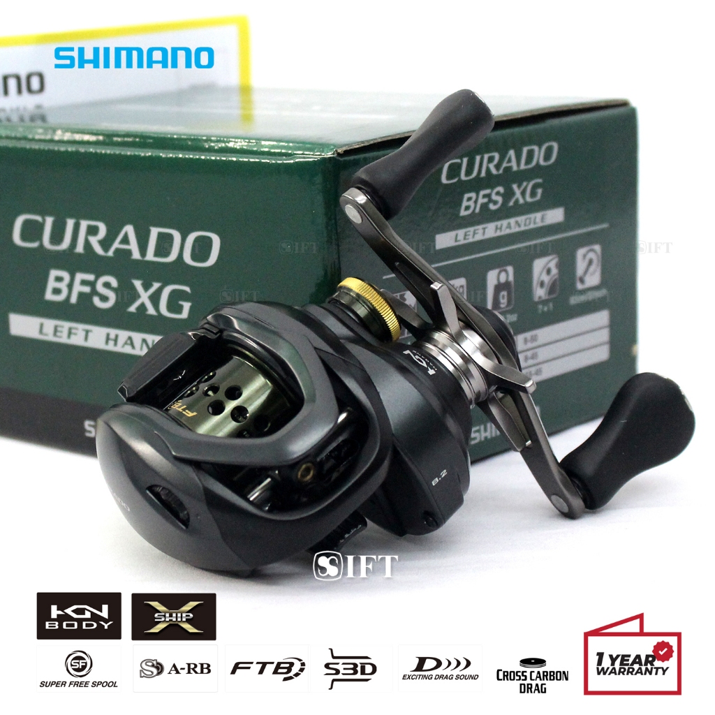 Jual Reel BC Shimano CURADO BFS XG-L | Bait Casting 21 Original | Bait Finesse System | Shopee ...