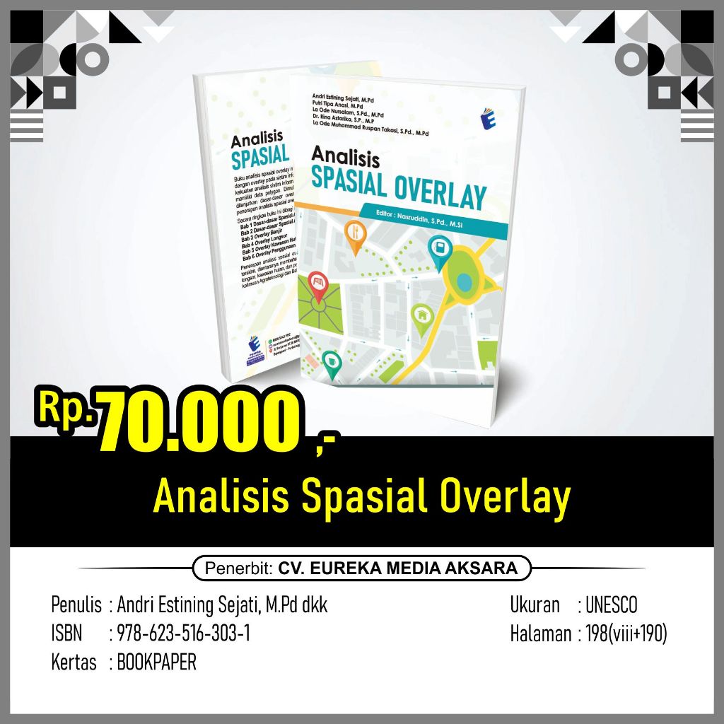 Jual Analisis Spasial Overlay - Penerbit Eureka | Shopee Indonesia