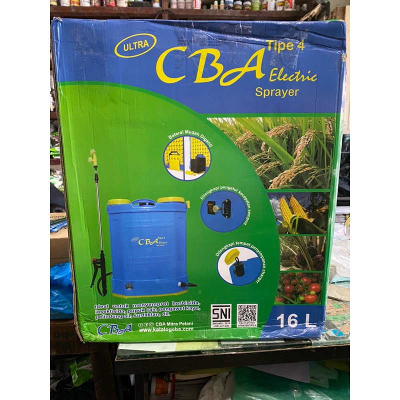 Jual Pompa Sprayer Elektrik CBA Ultra TIPE 3/4/ Pompa hama/ Pompa ...
