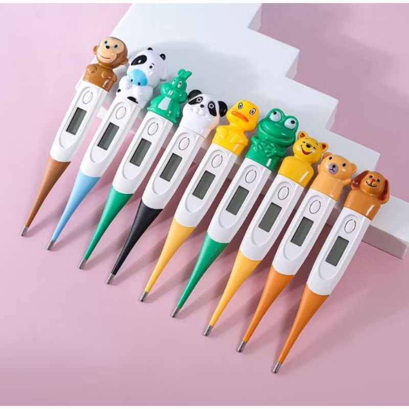 Jual termometer digital, termometer anak karakter lucu. pengukur suhu ...