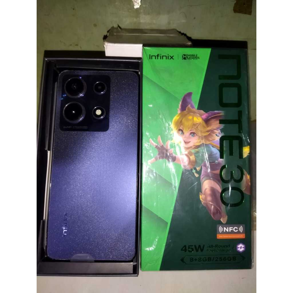 Jual INFINIX NOTE 30 RAM 8/256GB SECOND | Shopee Indonesia