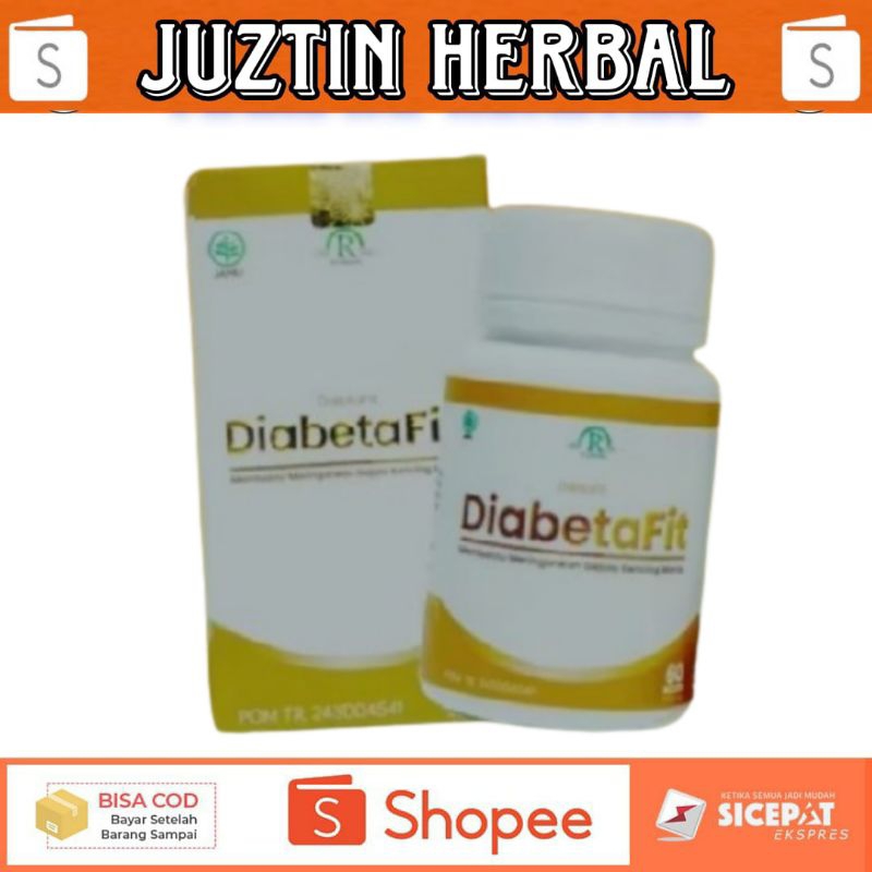 Jual DIABETAFIT Original Obat Diabetes Herbal 30 Kapsul | Shopee Indonesia