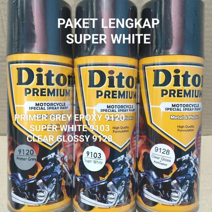 Jual Harga Termurah Pilok Cat Diton Premium Paket Lengkap 3 kaleng ...