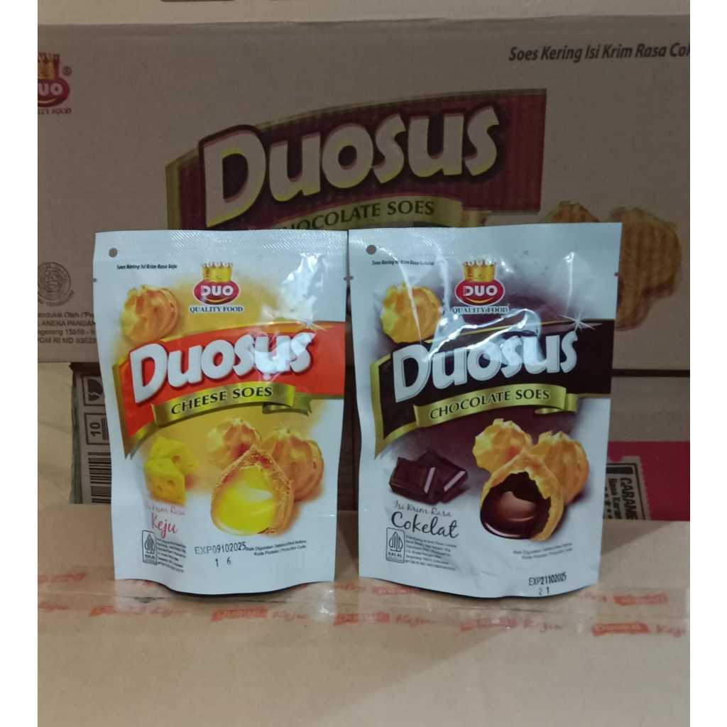 Jual ( Per 5 Pcs ) Duosus 30 gr isi Cream Rasa Cokelat/Keju/Vanila/Blue ...