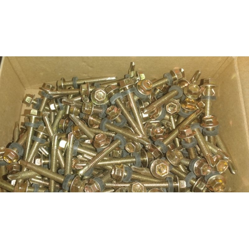 Jual Baut Roofing Kuning Eceran/Satuan | Shopee Indonesia