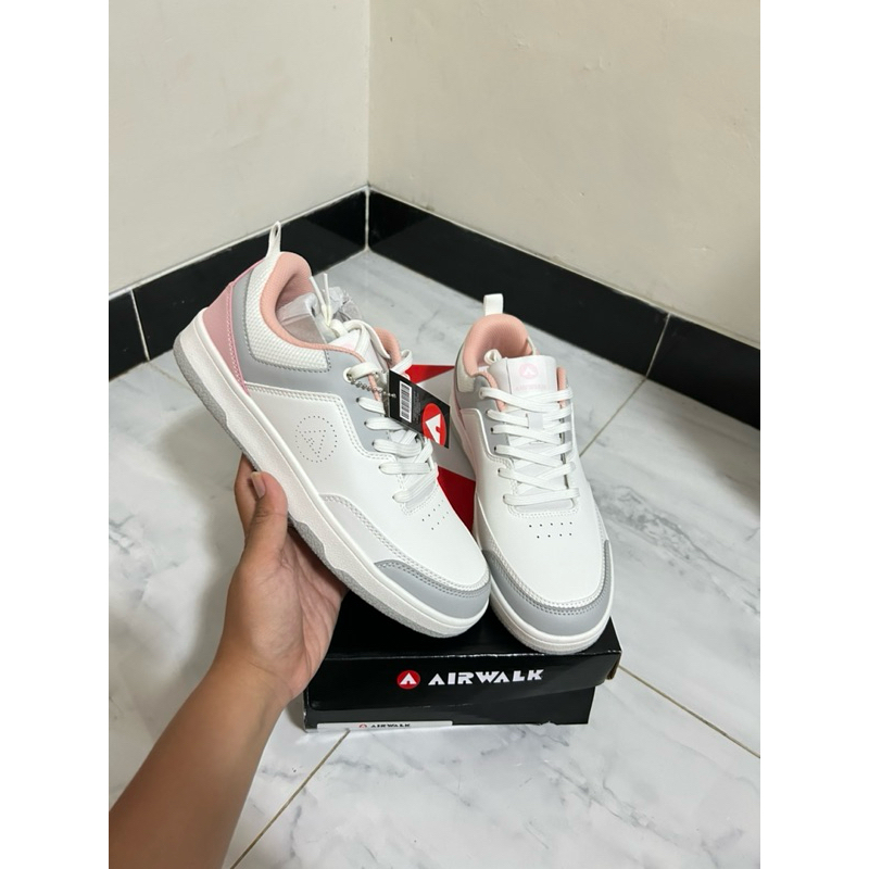 Jual Sepatu Airwalk women putih pink sale 70% ukuran 40 (BRUE) | Shopee ...