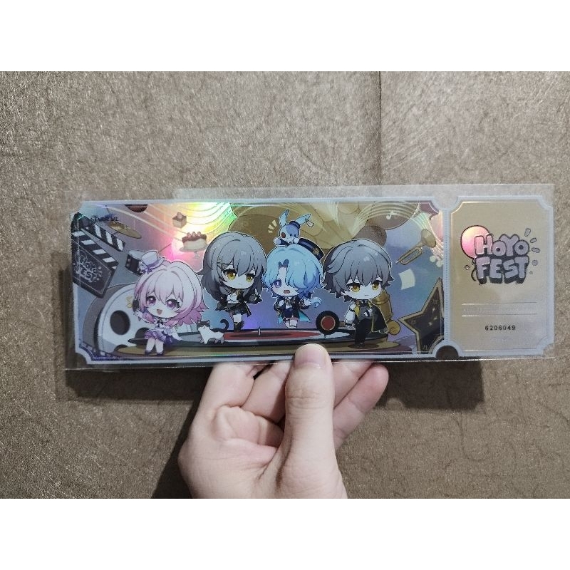 Jual Official HoyoFest 2024 Hoyoverse Event Merch Star Rail Card ...
