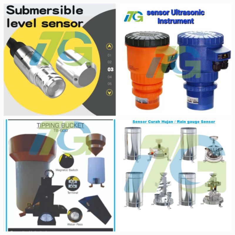 Jual Water Level Sensor Pressure Transmitter, Sensor Ultrasonic, Sensor ...
