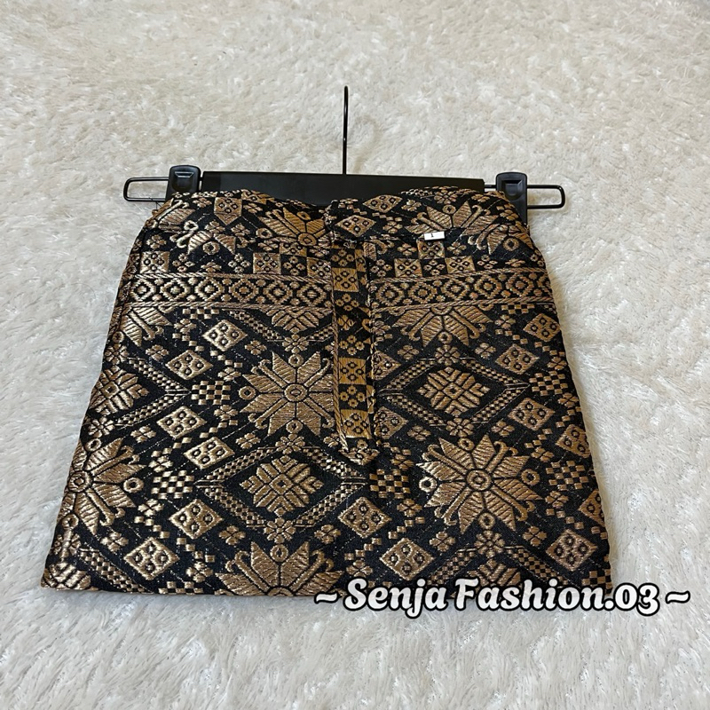 Jual Rok Songket Span || Rok Songket Span Semi Palembang || Rok Kebaya ...