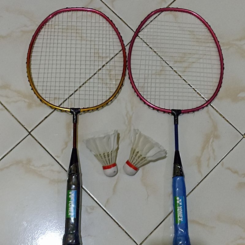 Jual Raket badminton anak mini 2pcs+2 kok | Shopee Indonesia