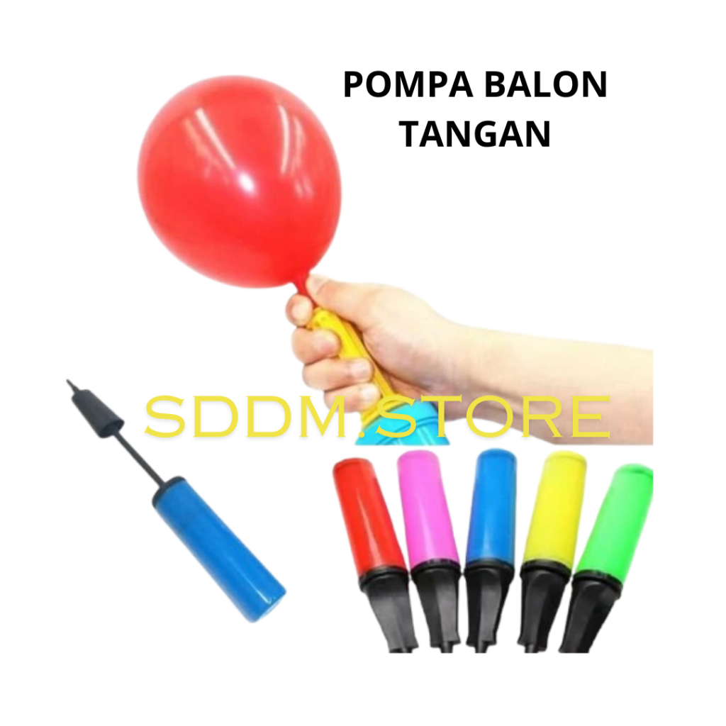 Jual Pompa Balon Manual Tangan / Balloon Hand Pump | Shopee Indonesia