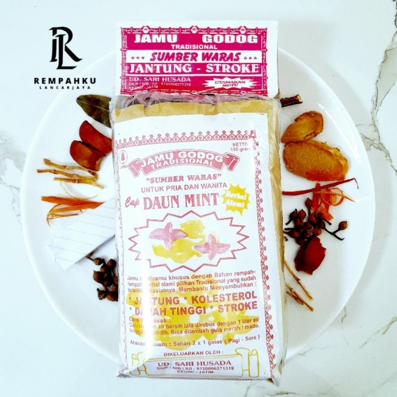 Jual RL Jamu godok tradisional JANTUNG - STROKE - KOLESTEROL - DARAH ...