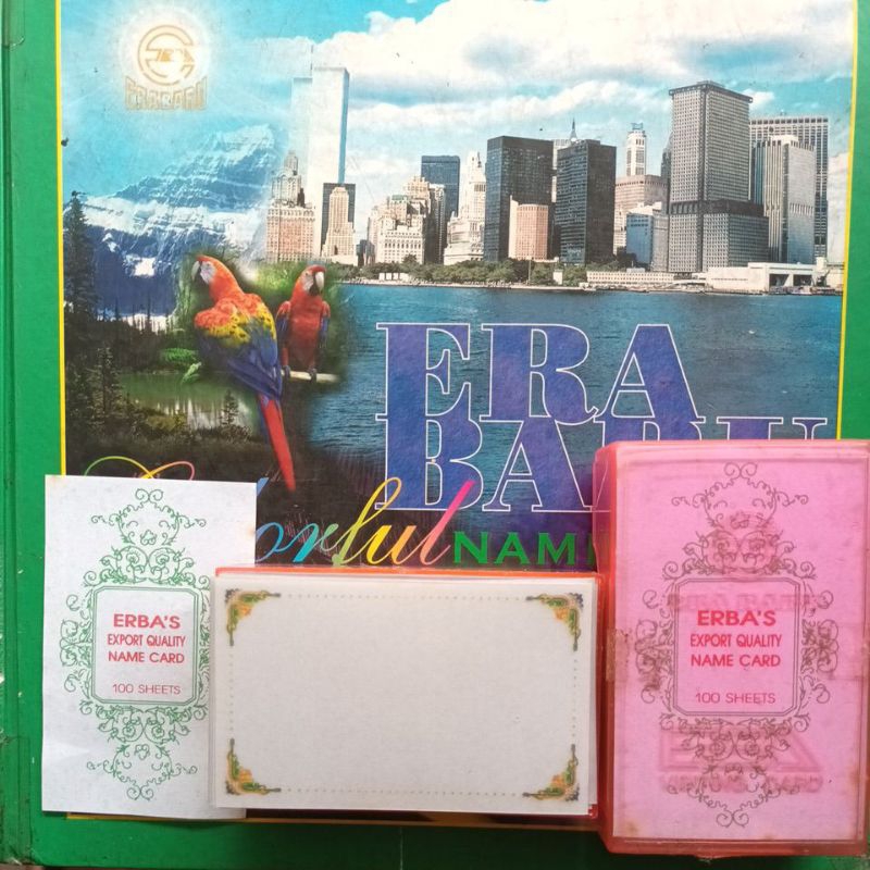 Jual ERBA PROMO KARTU NAMA ERA BARU | PRODUK DIJAMIN ORIGINAL | HARGA ...