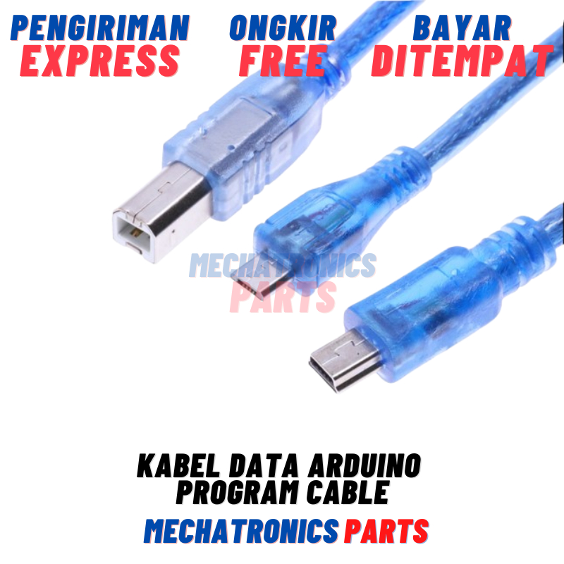 Jual Kabel Data USB Mini Micro USB Type A Arduino Program Cable ...
