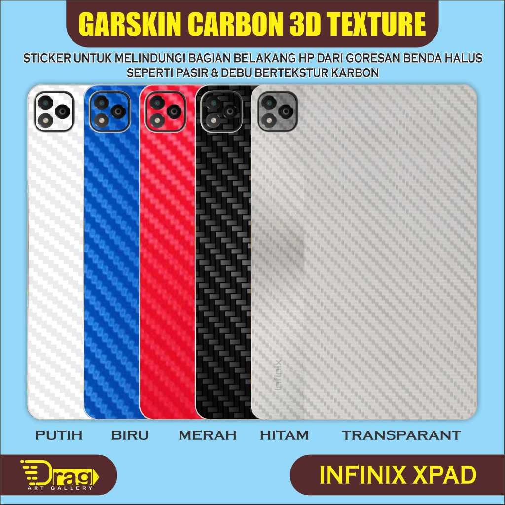 Jual Sticker Anti Jamur Carbon Skin INFINIX Xpad 11 Inchi Garskin ...
