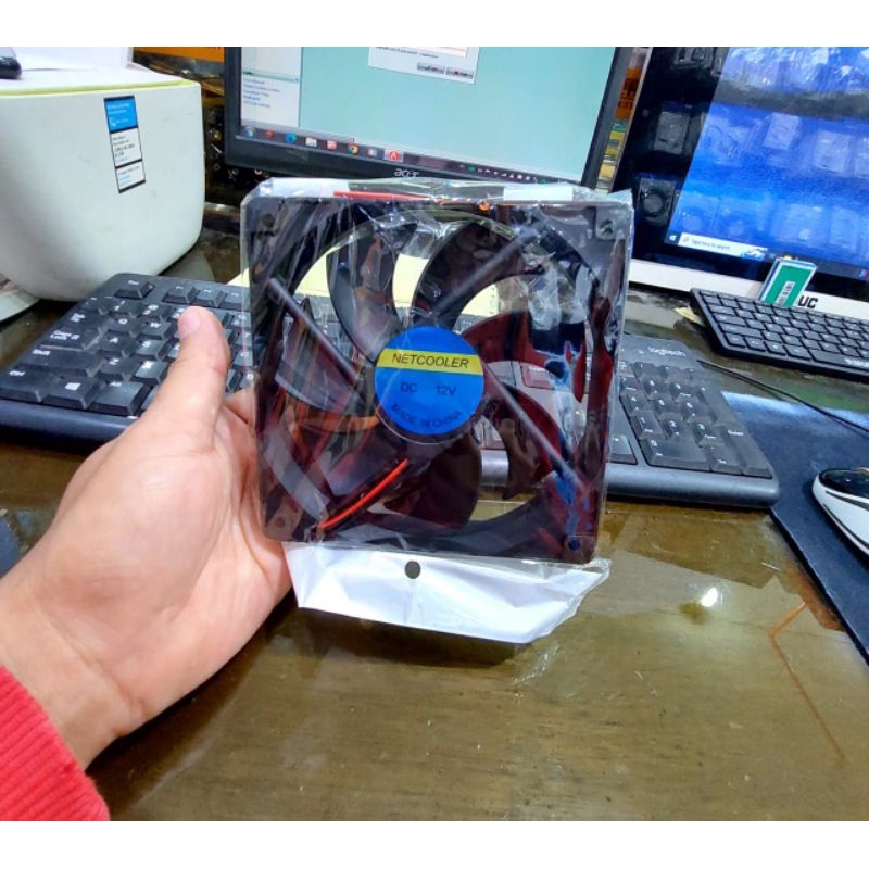 Jual Netcooler Fan Casing Cpu 12Cm Hitam | Shopee Indonesia
