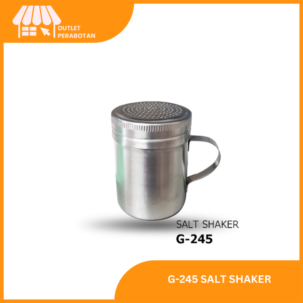 Jual Salt shaker/ Tempat Bumbu Stainless Steel G-245- NP | Shopee Indonesia