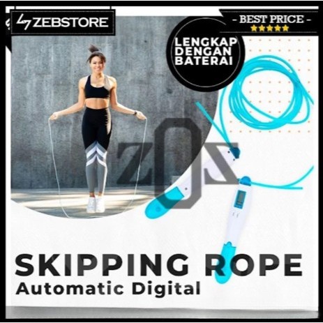 Jual Tali Lompat Jumping Skipping Rope Automatic Digital SFIDN FITS ...
