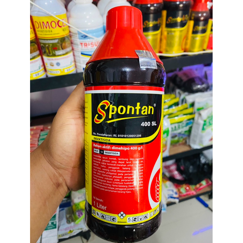 Jual spontan 400sL kemasan 1Liter obat insektisida dimehipo | Shopee ...