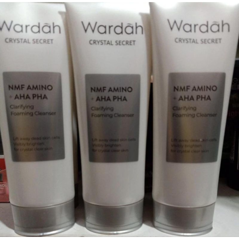 Jual Wardah Crystal Secret Foaming Cleanser 100ml | Shopee Indonesia