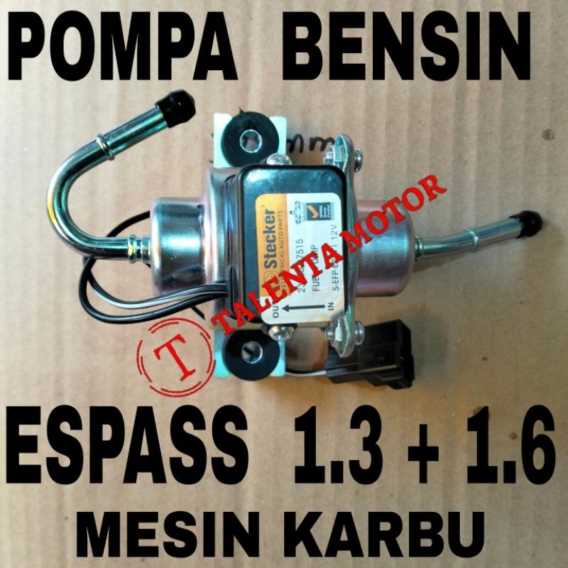 Jual BERGARANSI. POMPA BENSIN ESPASS S91 1.3 S92 1.6 FUEL PUMP NEO ZEBRA MERK STECKER ORIGINAL ...