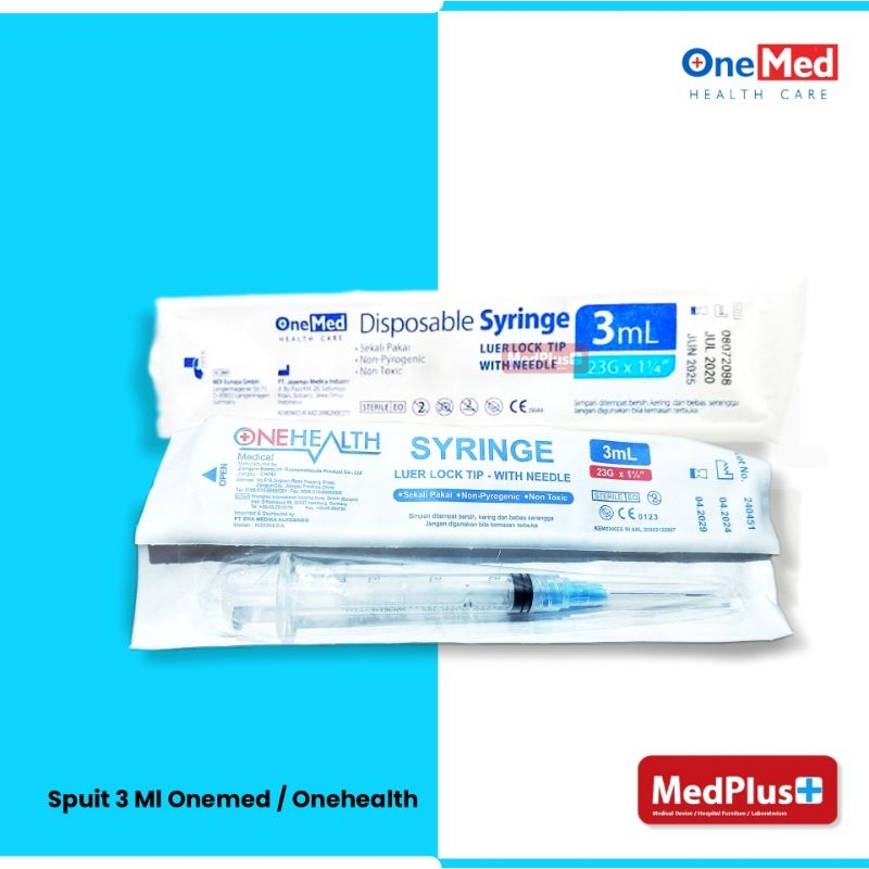 Jual M+ Syringe 3 Ml Disposable Spuit 3 cc / Satuan | Shopee Indonesia