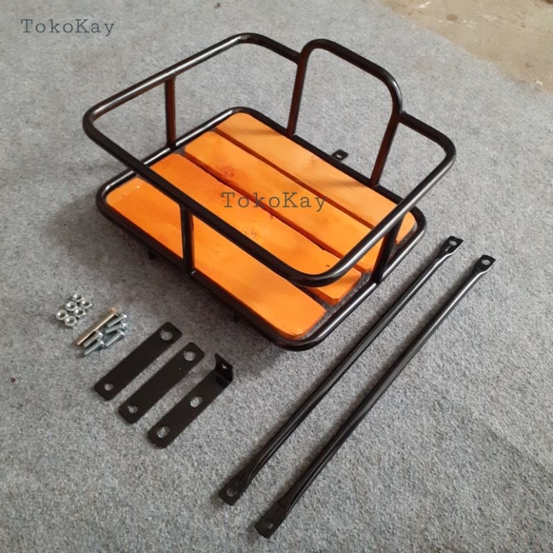 Jual Keranjang Sepeda Depan Universal Rak Depan Sepeda Universal ...
