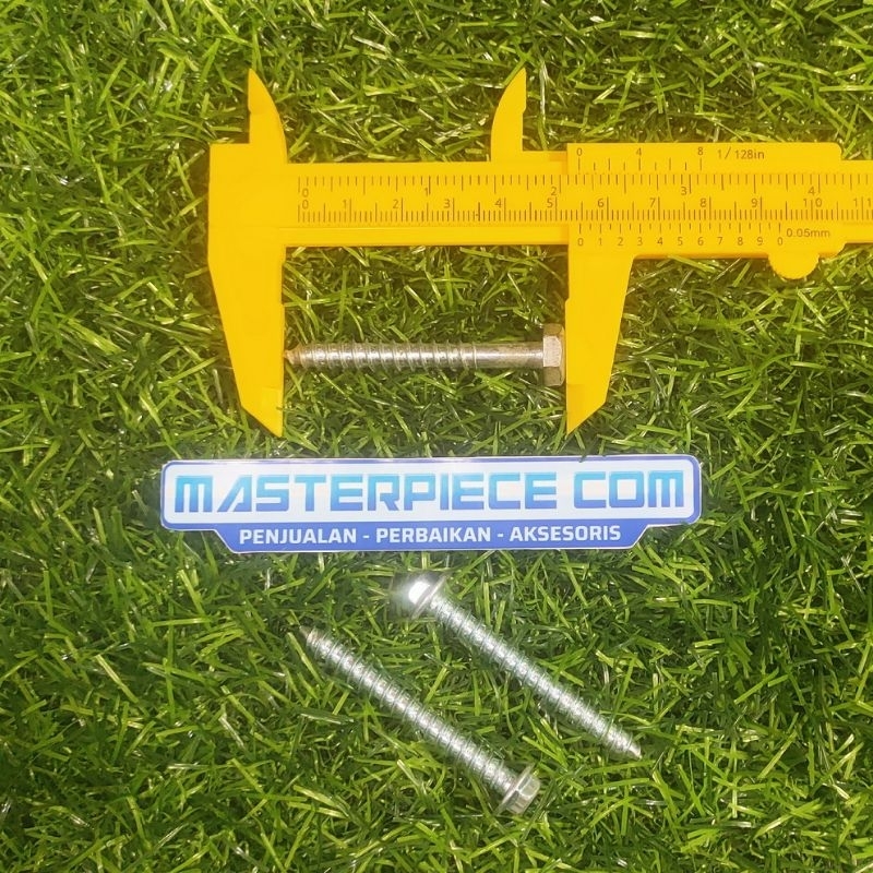 Jual Sekrup fiser/ sekrup tembok ukuran panjang 5 cm diameter 0,8 cm ...